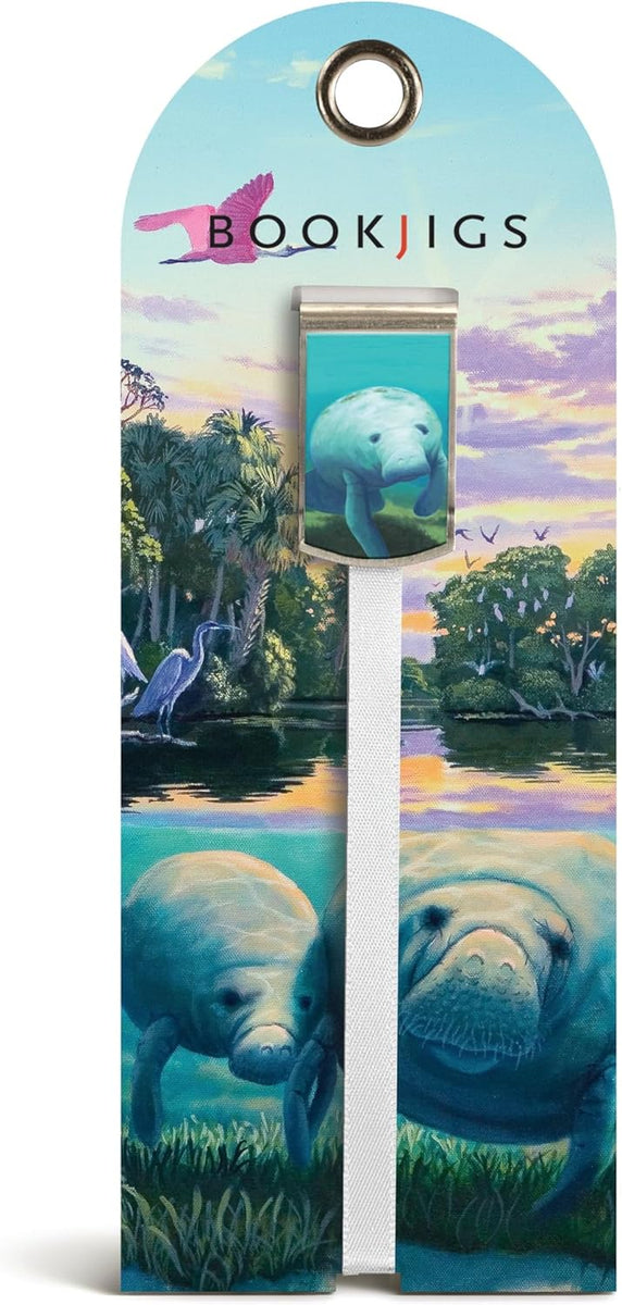 BOOKJIGS BOOKMARK: MANATEE – The Bookmark Books & Gifts