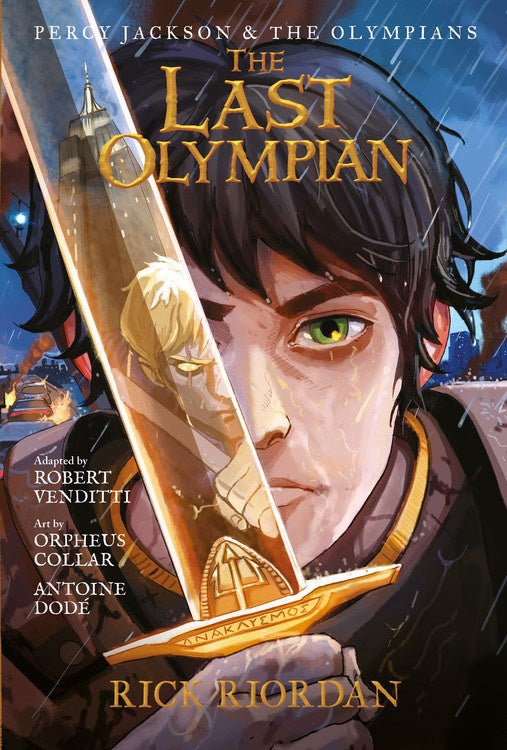 The Percy Jackson and the Olympians: Last Olympian: The Graphic Novel ...