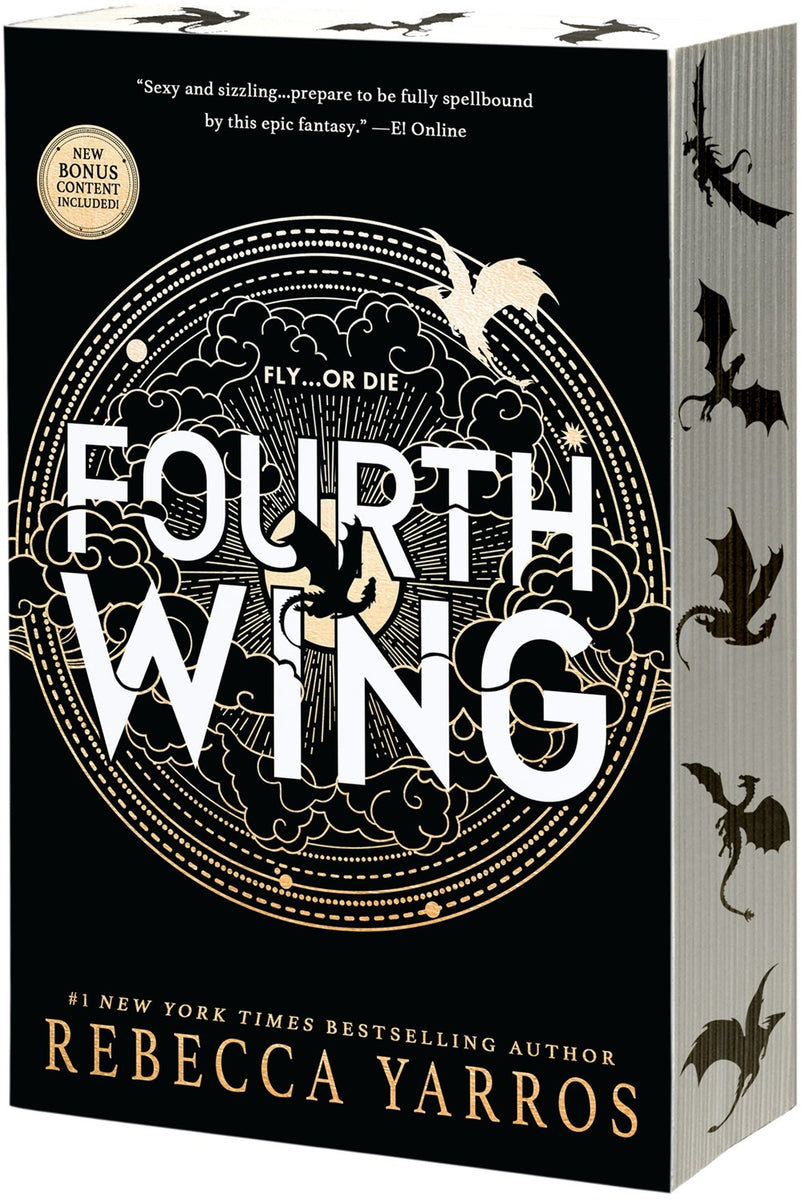 Fourth Wing (Black Edition)(The Empyrean #1) – The Bookmark Books & Gifts