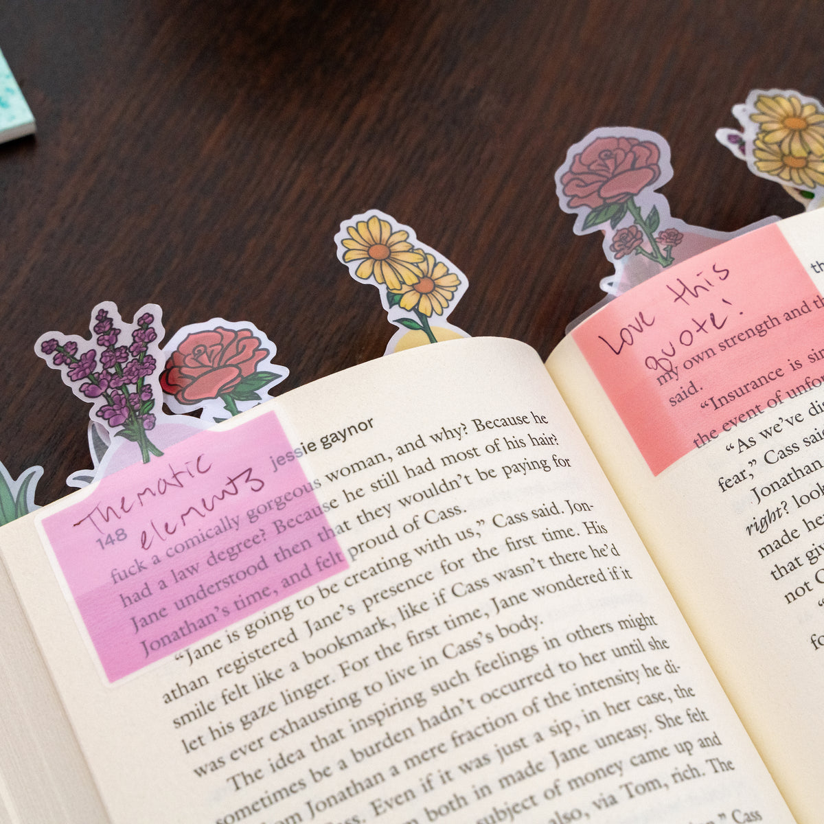 Kikkerland Annotation Tabs- Garden – The Bookmark Books & Gifts