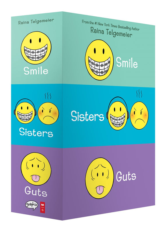Smile, Sisters, and Guts: The Box Set – The Bookmark Books & Gifts