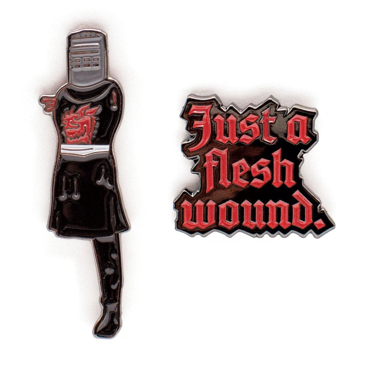 Black knight pin set – The Bookmark Books & Gifts